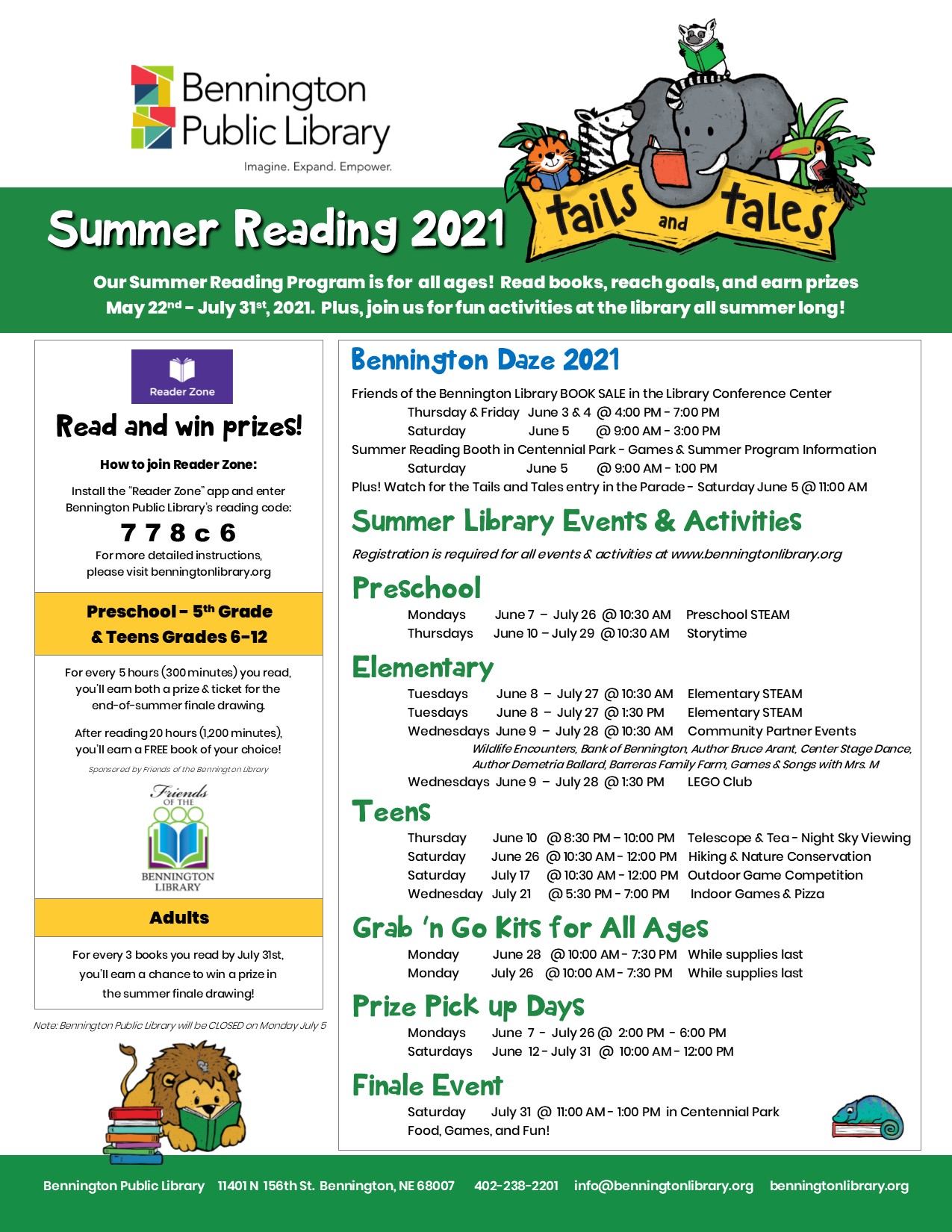 2021-Summer-Reading-Flyer – Bennington Public Library